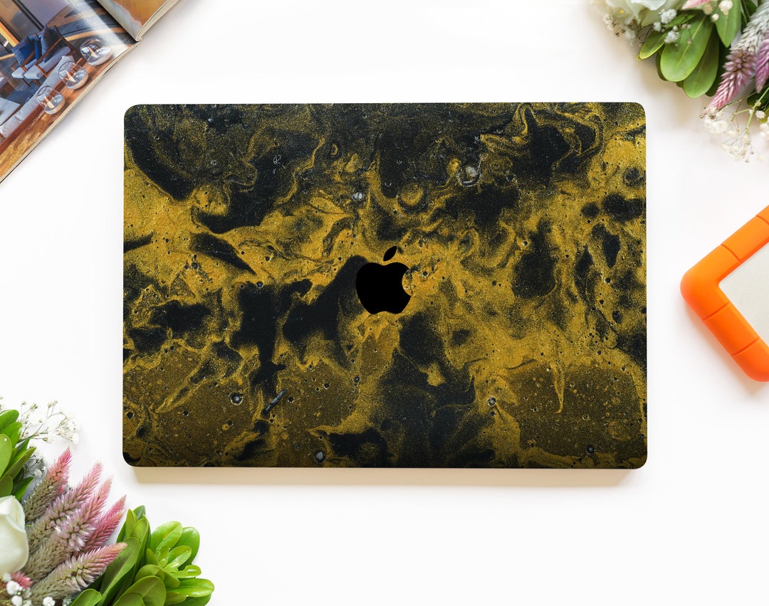 Dark Yellow MacBook Pro 13 Inch M2 Case Plastic Hard Cover for MacBook ...