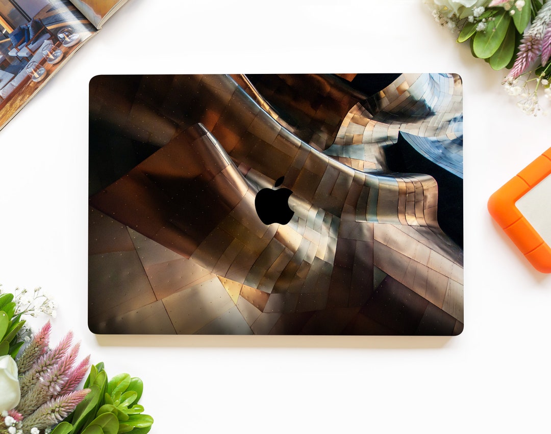 Gold Dust Illusion MacBook Air 15 caso Modern Art MacBook M3 Pro 16 ...