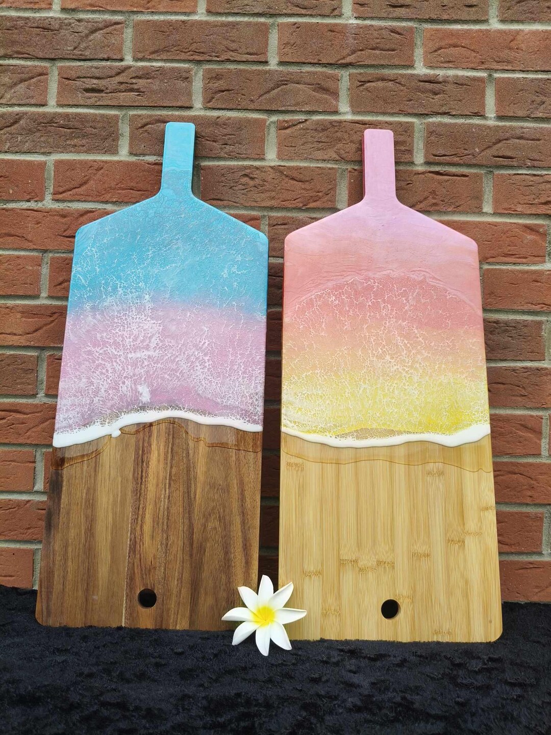 Large Single Wave Resin Boards - Etsy