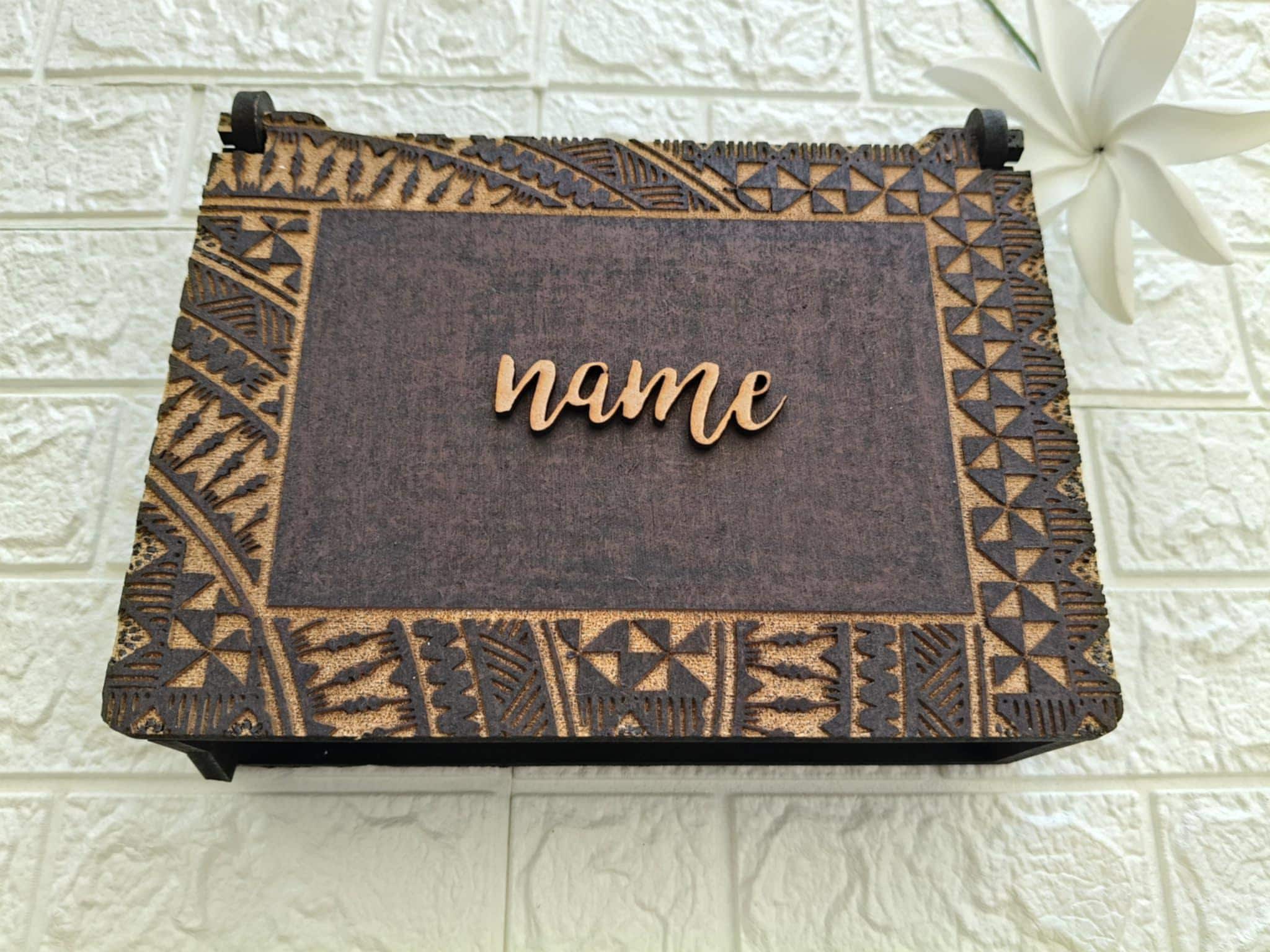 Pasifika Border Design Boxes - Etsy