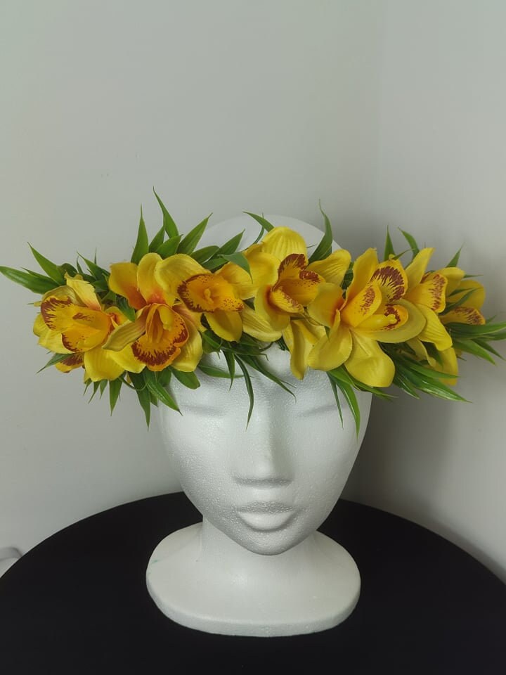 Yellow Flower Crown - Etsy