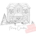 Digital Download - Customizable House Drawing, Digitally Hand-drawn ...