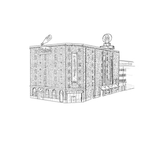 Digital Download - Customizable House Drawing, Digitally Hand-drawn ...