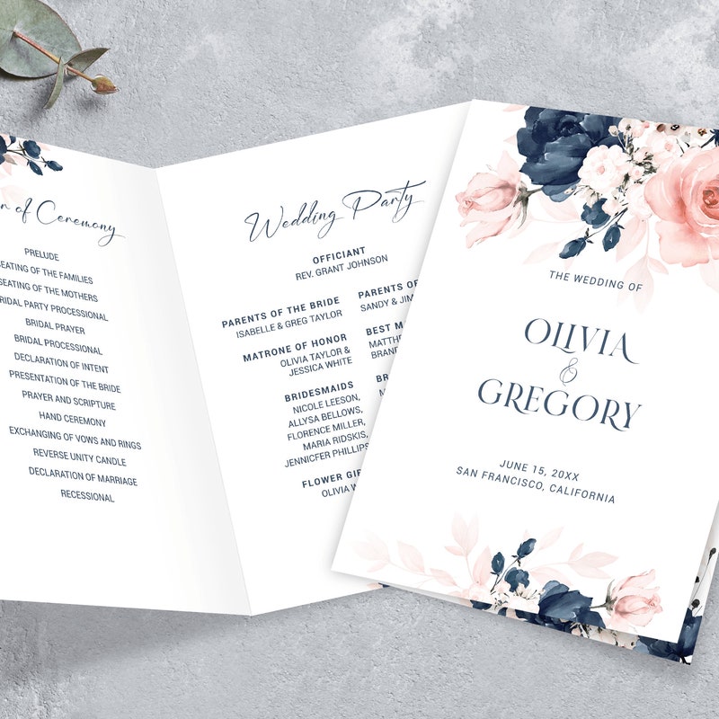 Program Booklets - Etsy