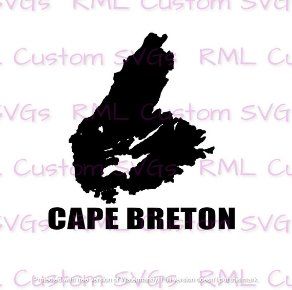 Cape Breton CB SVG | Etsy