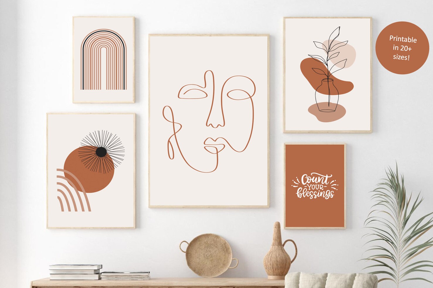 Boho Prints Wall Art Boho Wall Decor Boho Wall Prints Boho - Etsy