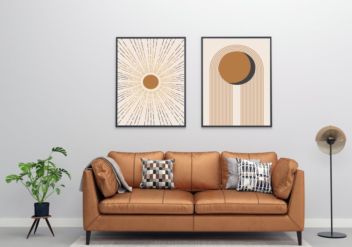 Colorful Boho Wall Art Instant Download Prints Gallery Wall | Etsy