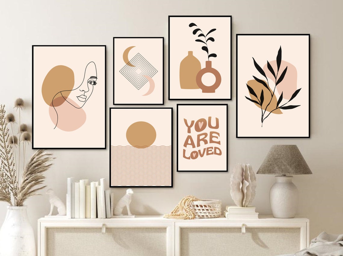 Downloadable Art Prints Boho Wall Decor Printable Boho Wall - Etsy Canada