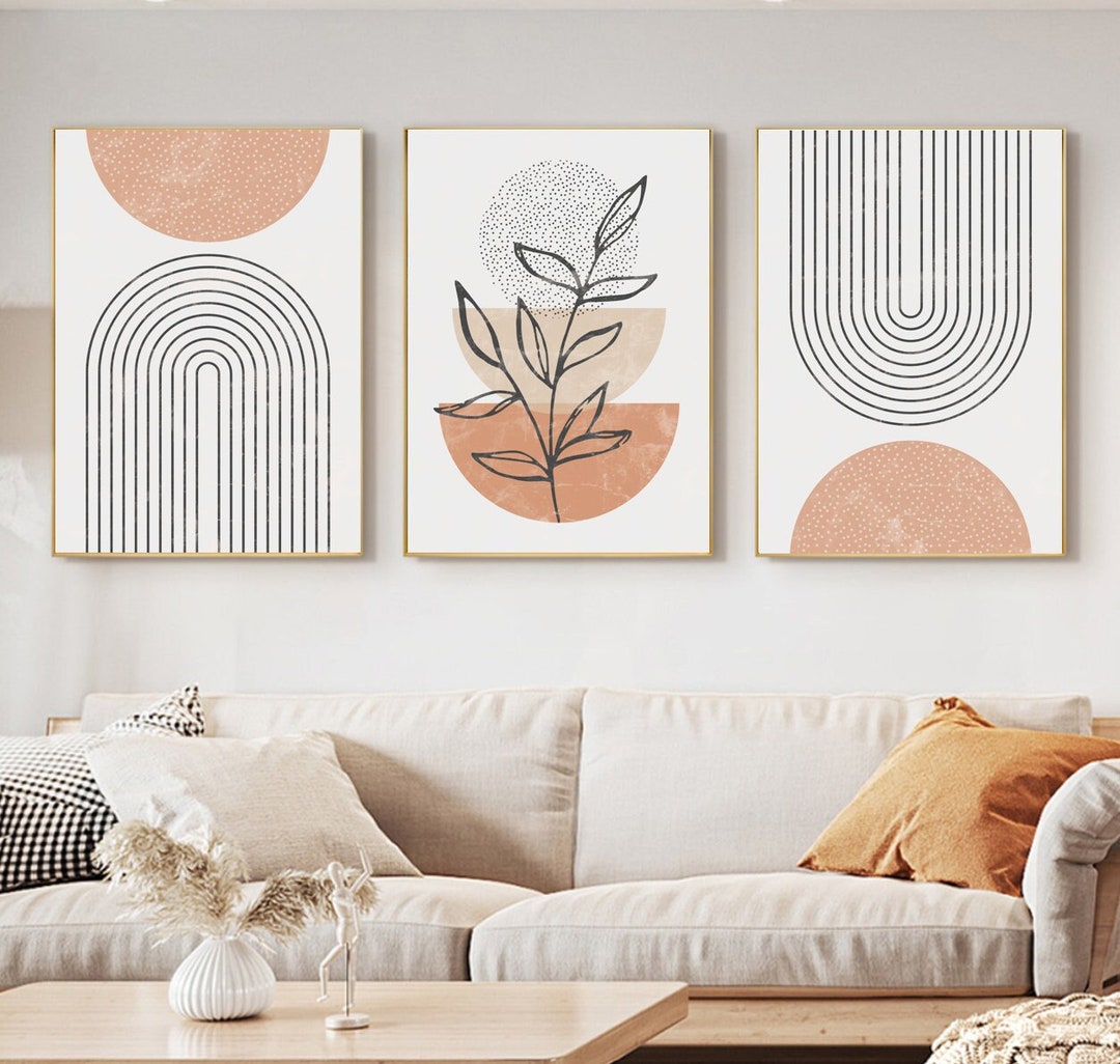 Printable Boho Wall Decor Prints Gallery Wall Art Set Abstract Wall Art ...