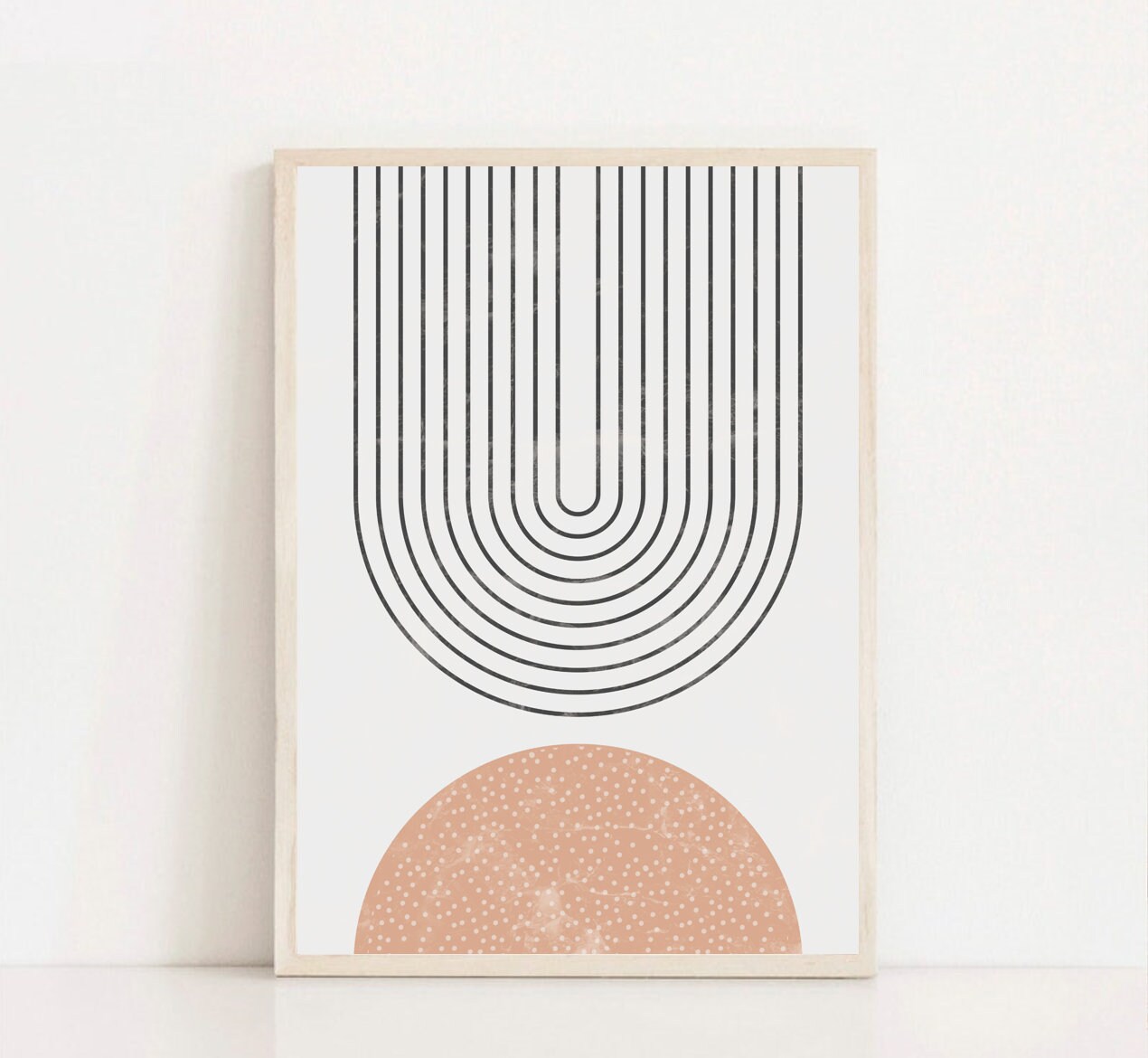 Printable Boho Wall Decor Prints Gallery Wall Art Set Abstract Wall Art ...