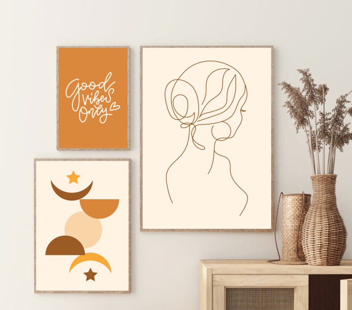 Boho Art Prints Boho Wall Prints Gallery Wall Prints - Etsy España