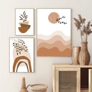Printable Neutral Boho Wall Decor Boho Art Prints for Framing Digital ...