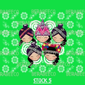 Create Your Own Hmong Qwj Floral Dolls Blanket Perfect Gift for New ...