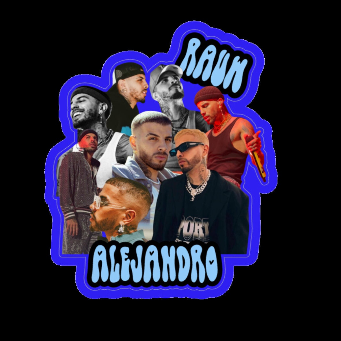 Rauw Alejandro Vinyl Sticker - Etsy