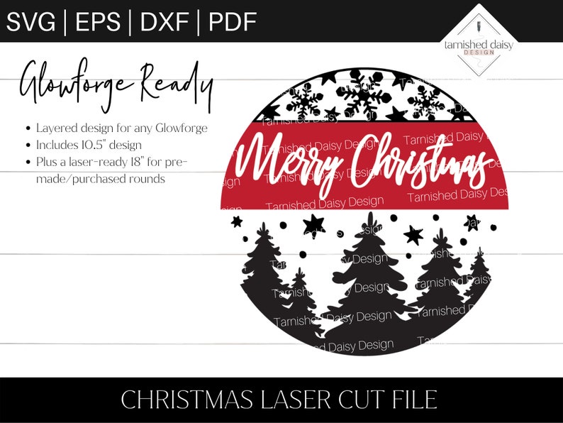 Christmas Glowforge Svg, Merry Christmas Svg, Christmas Welcome Sign ...