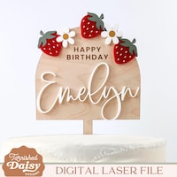 Strawberry Silhouette - DXF SVG PNG Dwg - Etsy