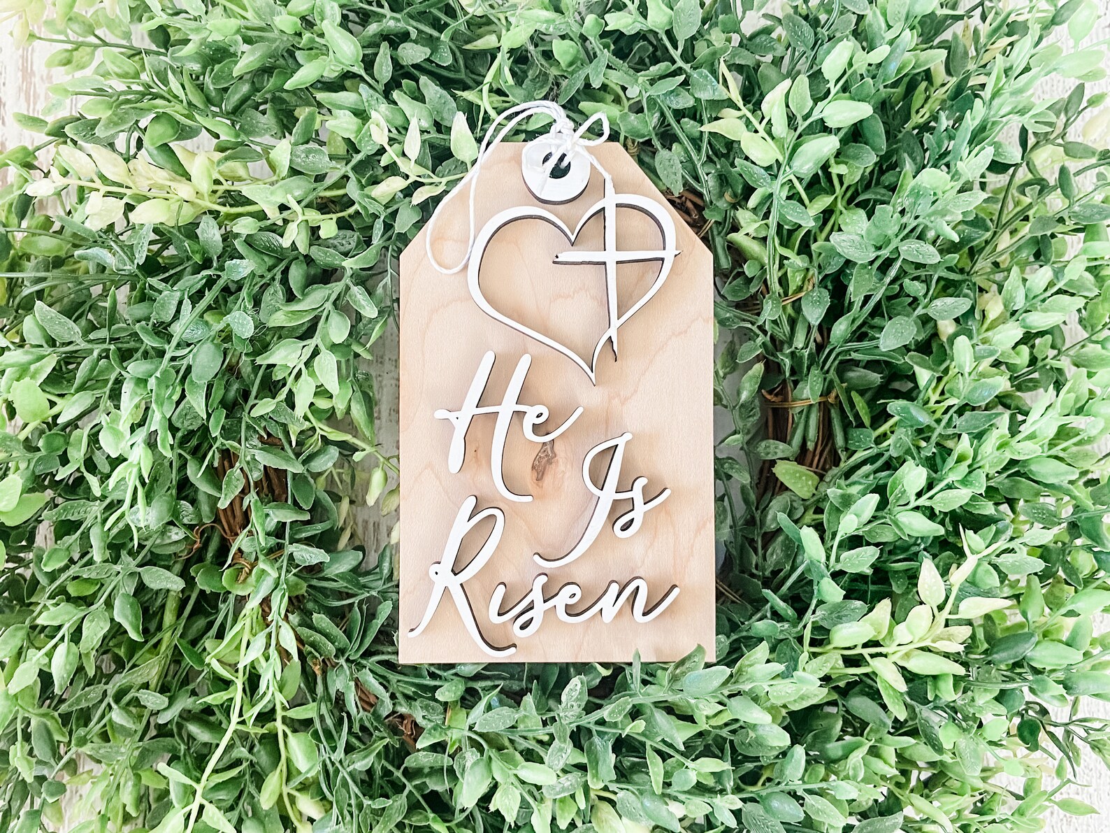 He is Risen Laser Cut File for Glowforge Easter Wood Sign | Etsy