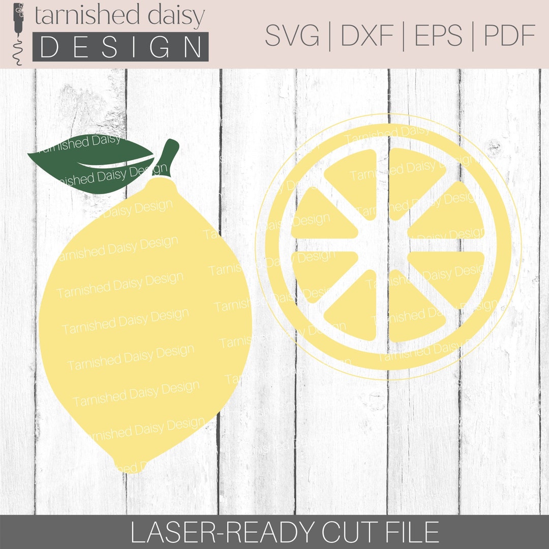 Lemon Svg, Lemon Svg Laser, Lemon Svg Glowforge, Lemon Decor Svg. Lemon ...
