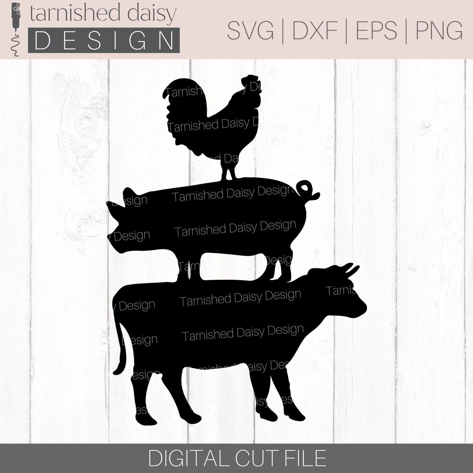 Farm Animal SVG Farm SVG Farm Animals SVG Cow Svg Pig | Etsy