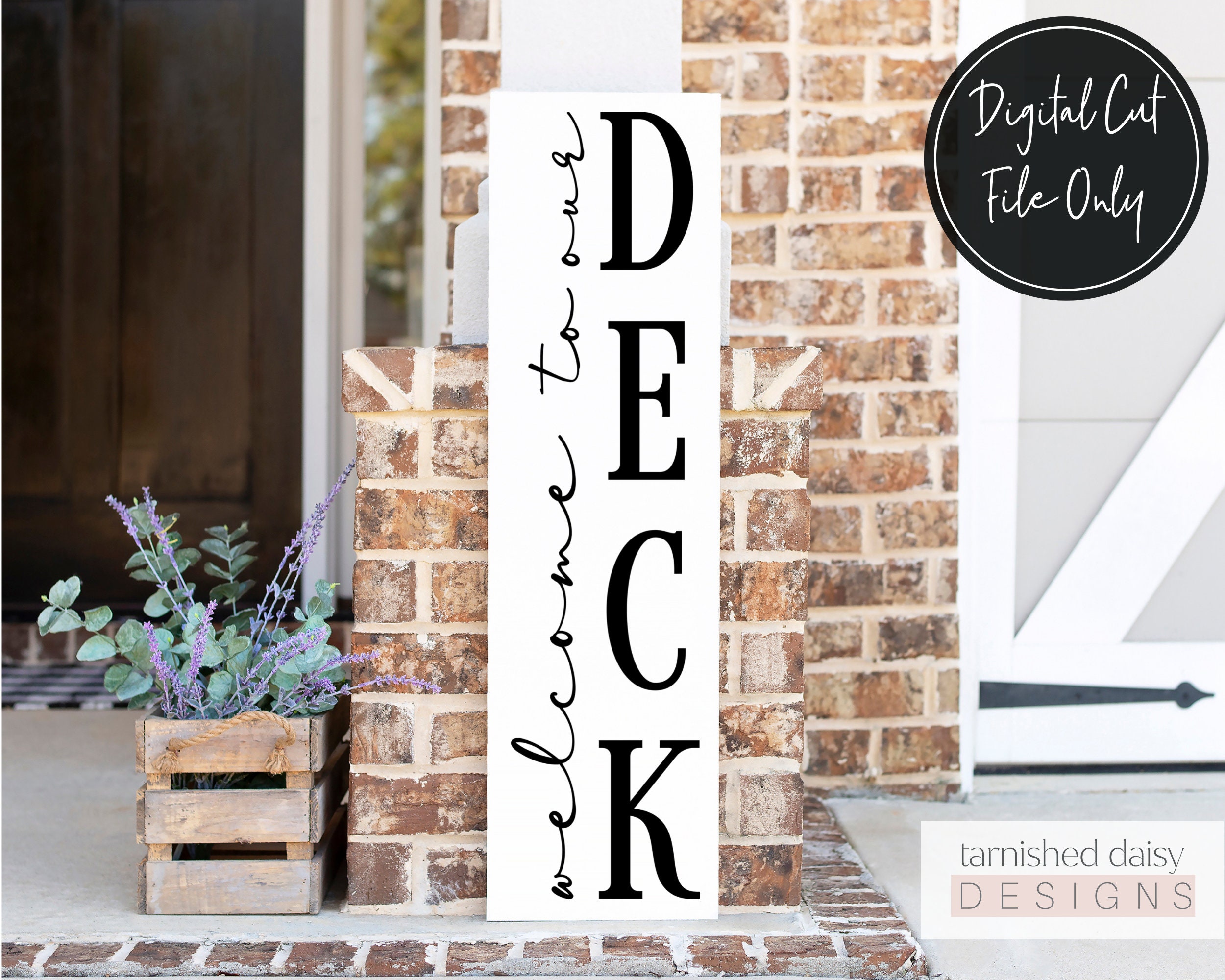 Welcome to Our Deck Svg Porch Sign Svg Welcome Sign Svg - Etsy Hong Kong