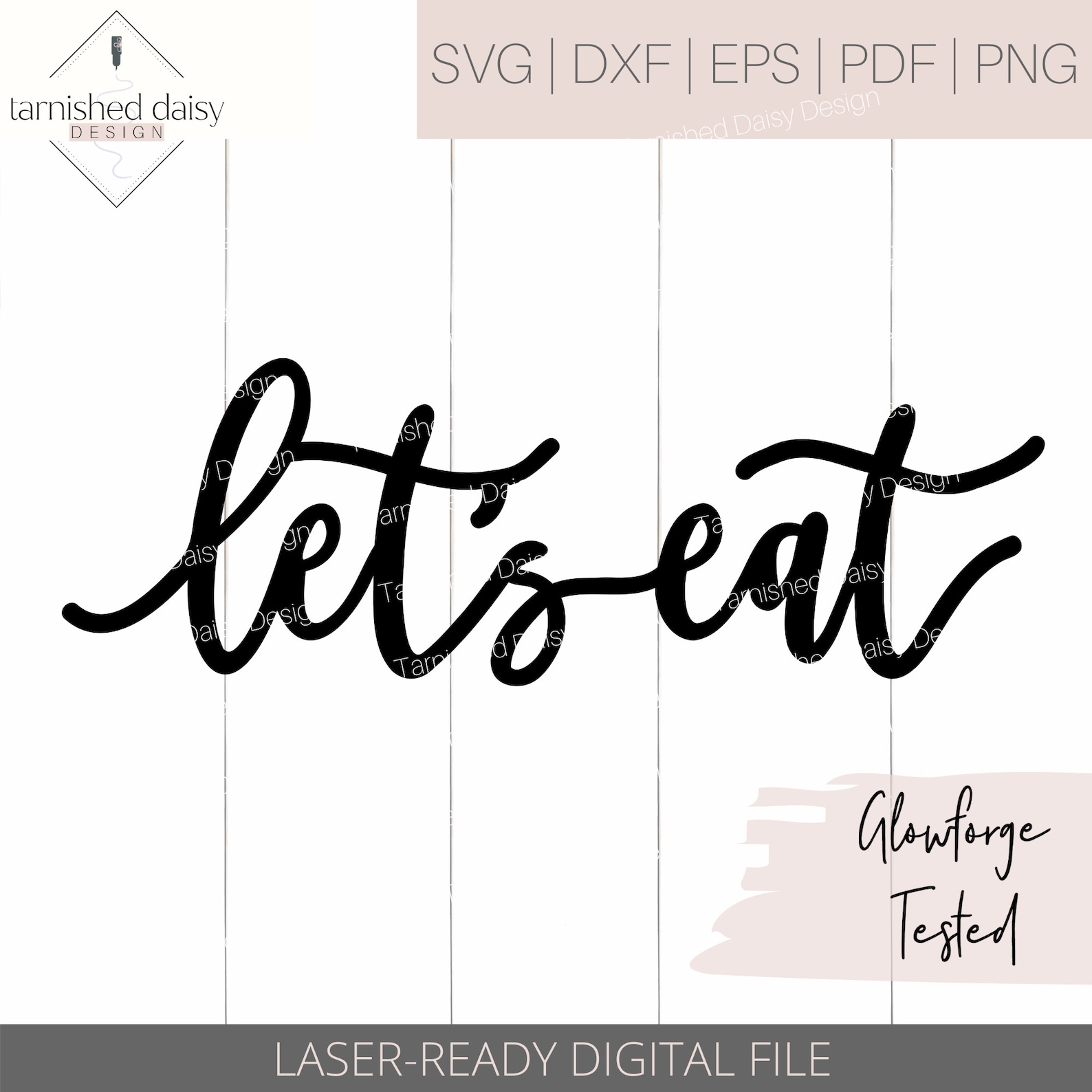 Let's Eat SVG Files Kitchen Svg Dining Room Svg - Etsy
