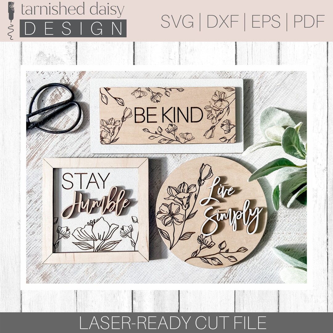 Floral Pattern SVG for Glowforge, Floral Background Laser Pattern ...