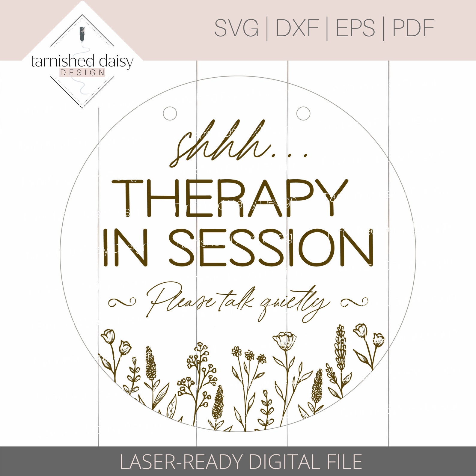 In Session Sign Svg, Therapy in Session Svg, in Session Sign for ...
