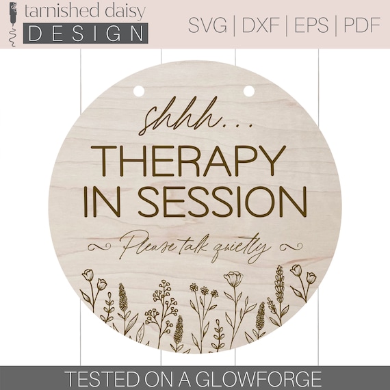 In Session Sign Svg Therapy in Session Svg in Session Sign - Etsy