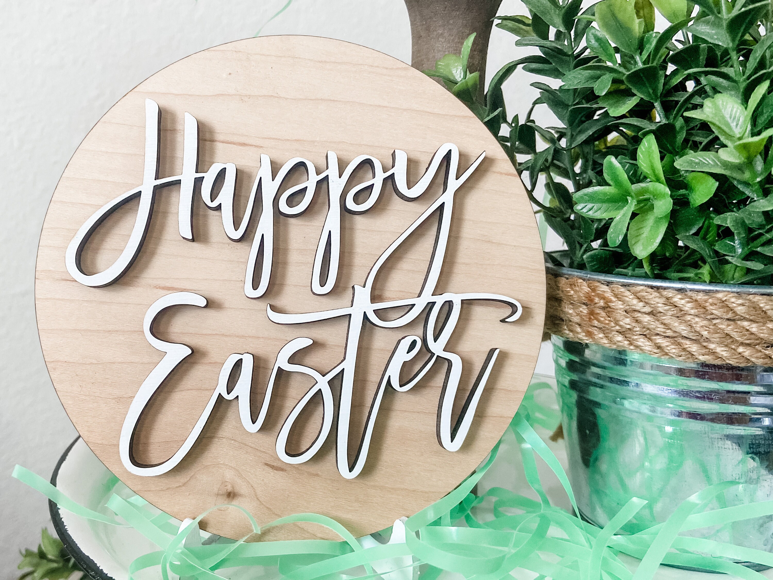 Easter Laser Cut File for Glowforge Projects Easter Wood Sign | Etsy