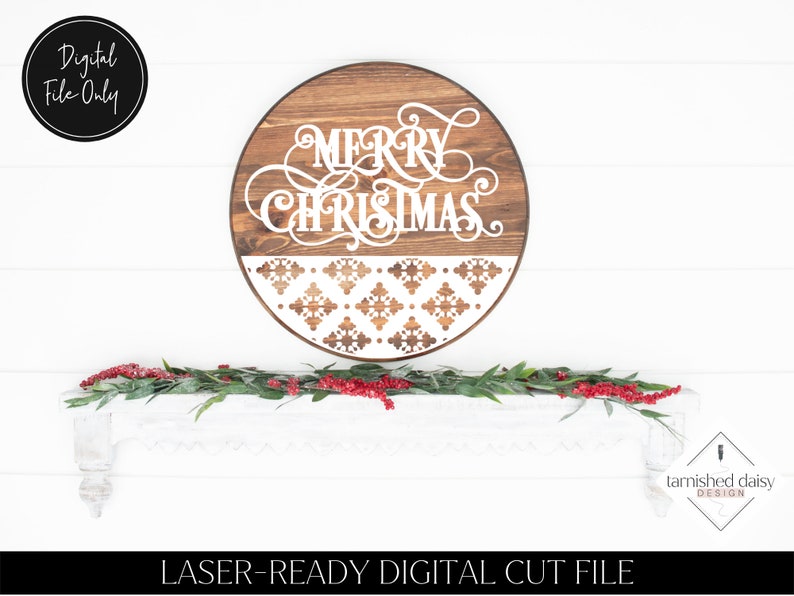 Christmas Glowforge Svg, Merry Christmas Svg, Christmas Welcome Sign ...