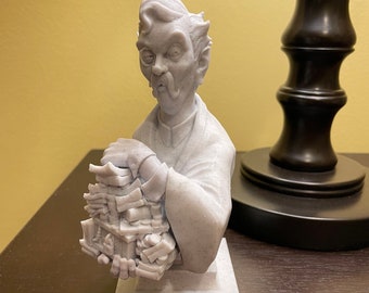 Haunted Mansion Uncle Lucius and Aunt Lucretia Busts 3D Print - Etsy