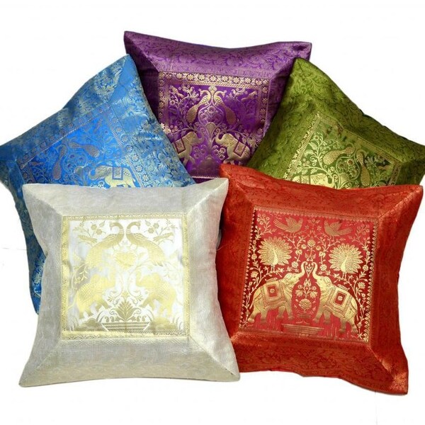 Silk Cushion Cover - Etsy
