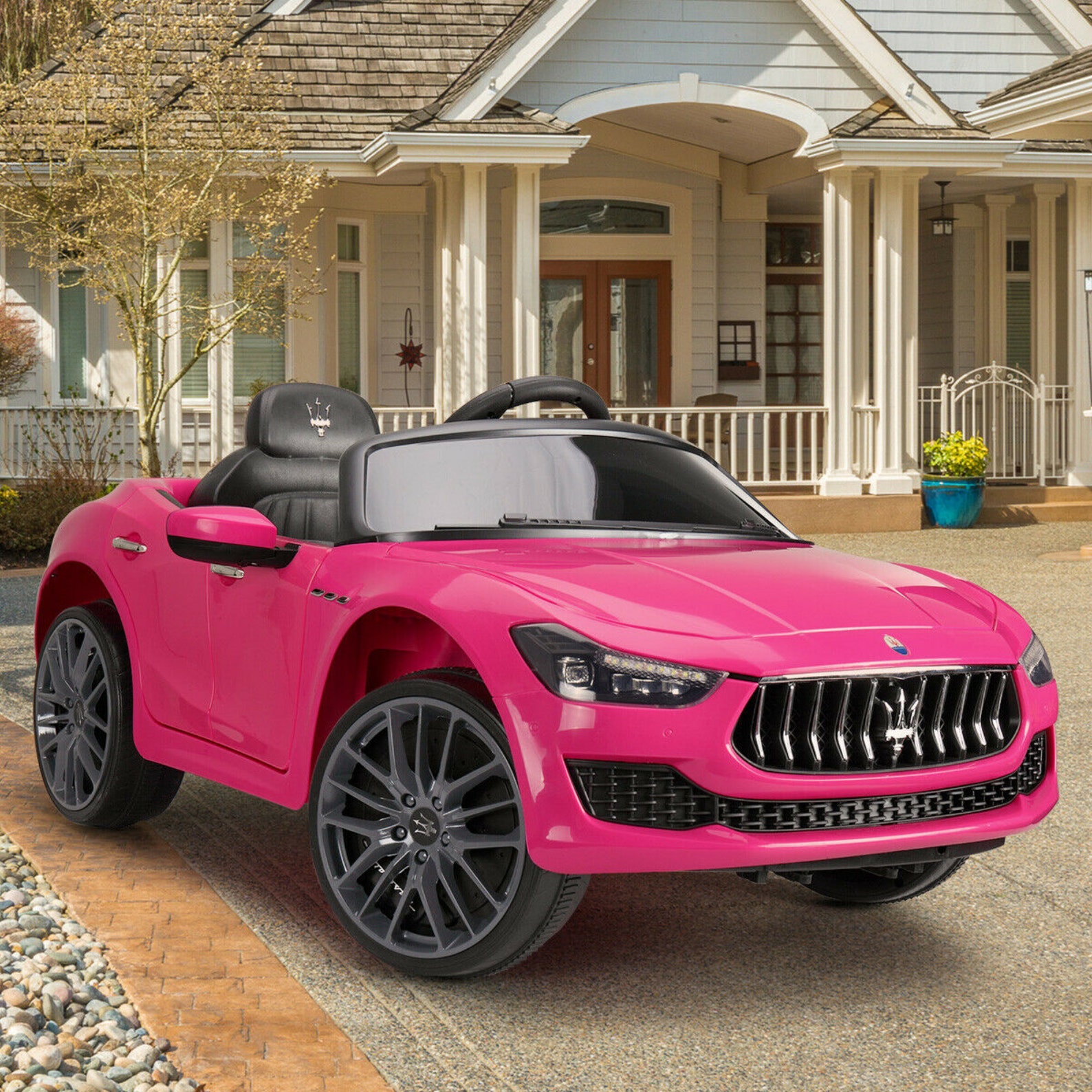 12V Kids Ride on Car Maserati Electric Toy Girls I Gift I Pink - Etsy