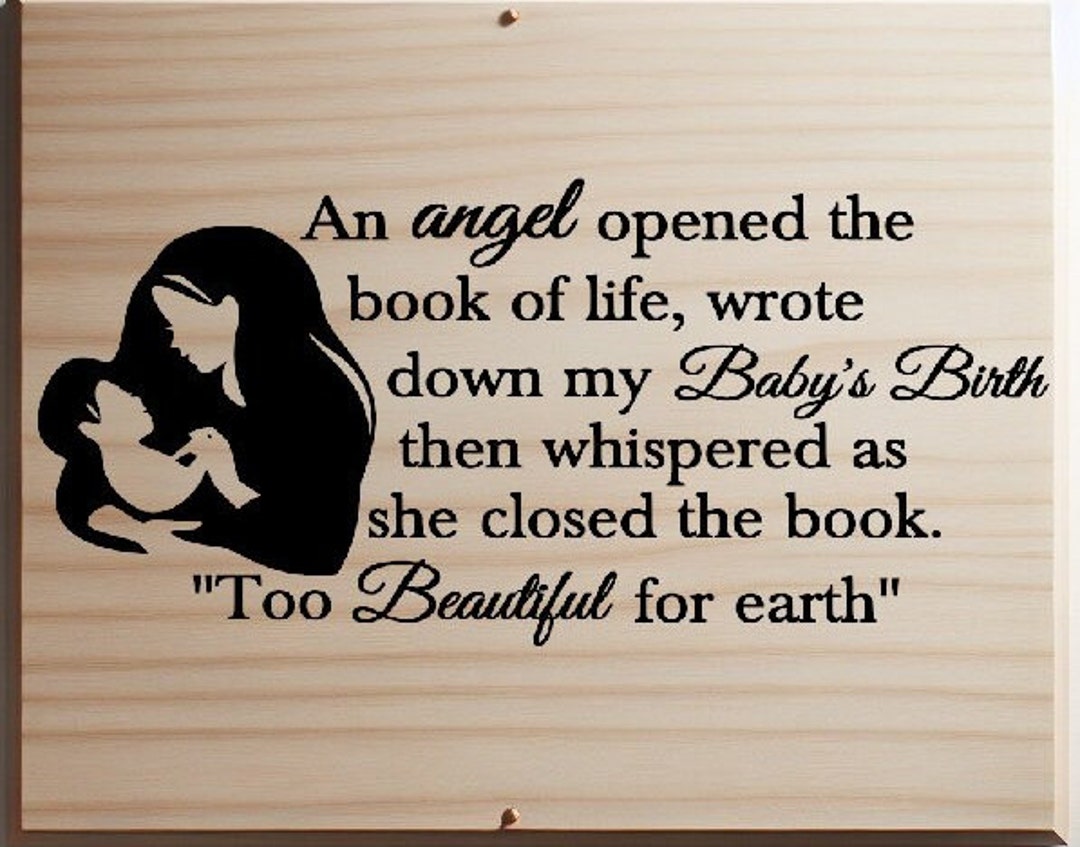 Memorial for Infant - Infant Loss - SVG and PDF File Only - Etsy