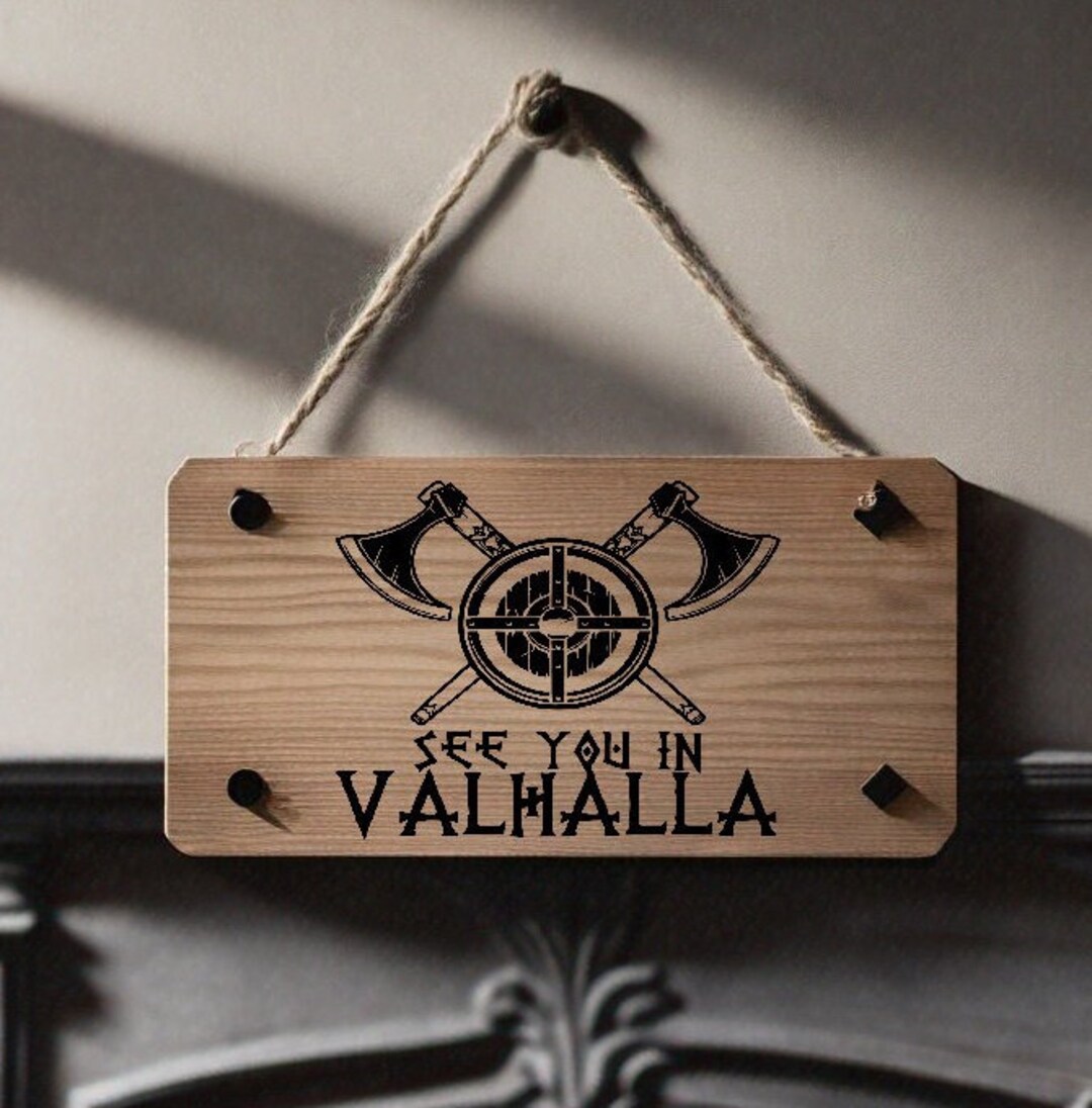 Viking Valhalla SVG - Download Only - Etsy