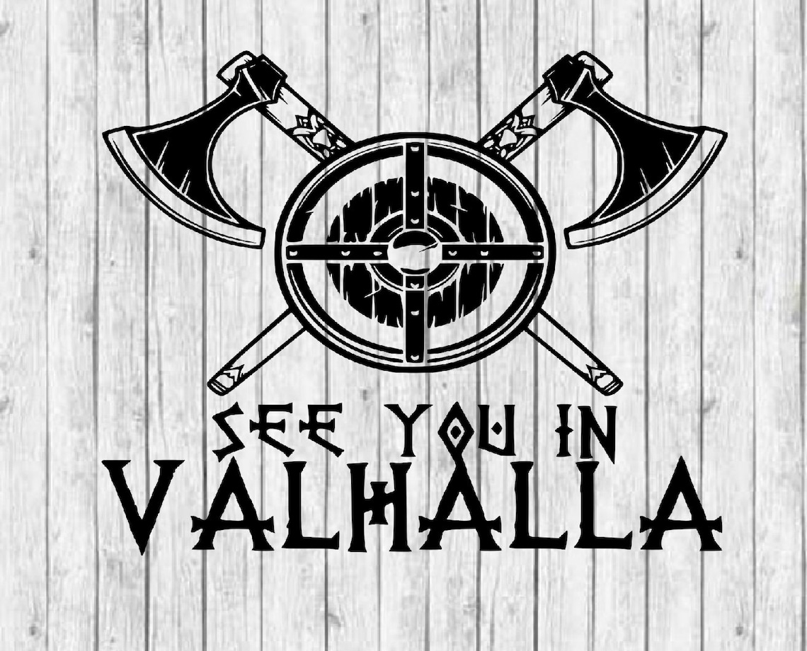Viking Valhalla SVG - Download Only - Etsy