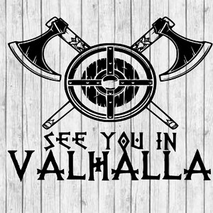 Viking Valhalla SVG - Download Only - Etsy