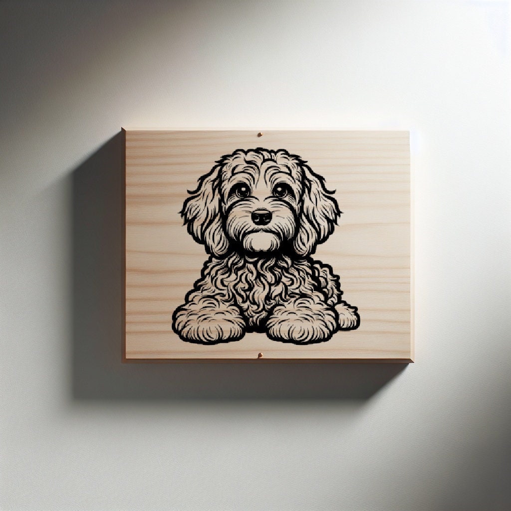 Cockapoo SVG - Cute SVG - Etsy