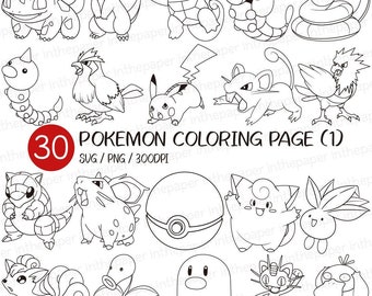 printable coloring pages pikachu and togepi