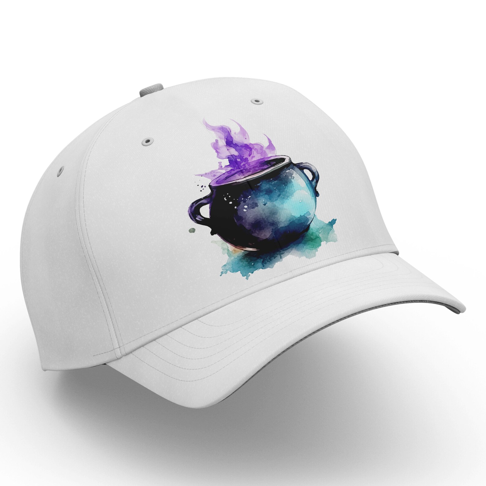 Watercolor Halloween Magic Cauldron PNG Clipart Magic Pot - Etsy