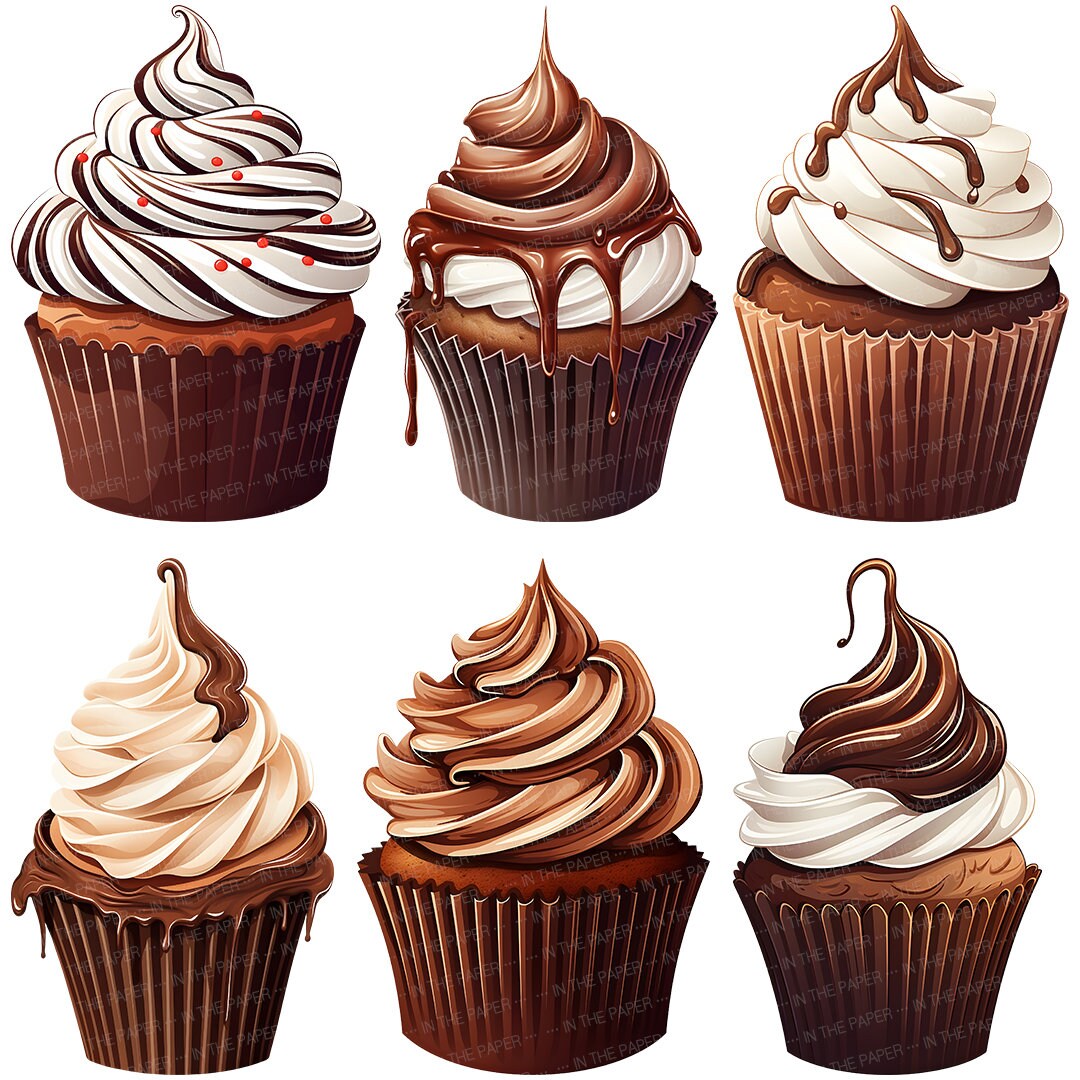 Chocolate Cupcake PNG | Valentine's Day Clip Art Sweets Dessert Cute ...
