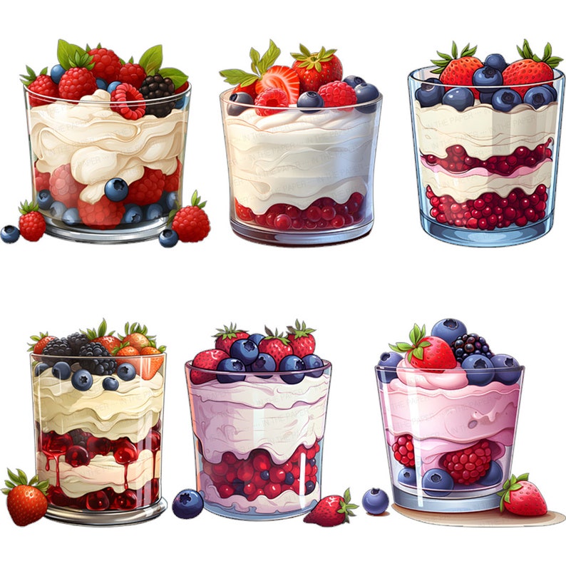 Yogurt Bowl Clipart | PNG Food Dessert Greek Fruit Granola Cacao Nibs ...