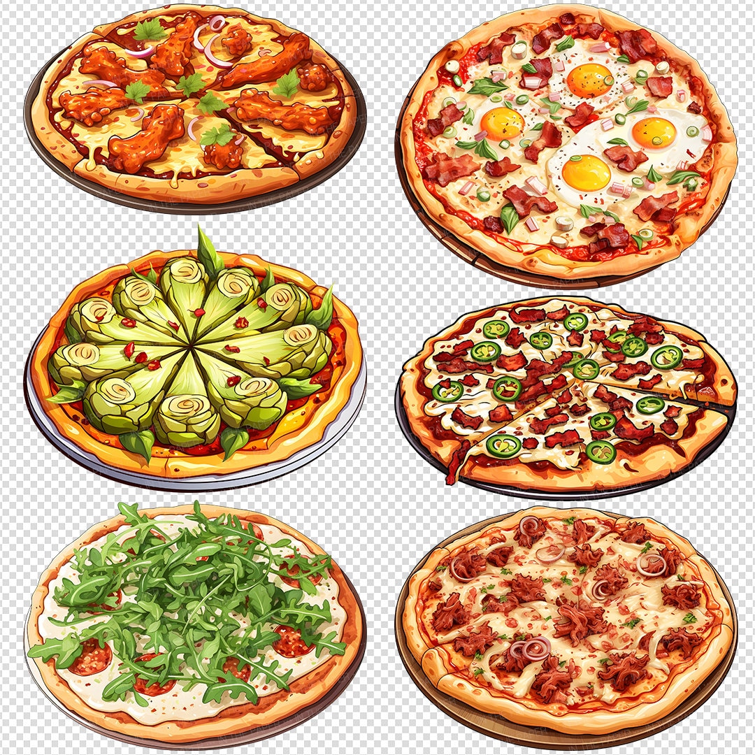 Pizza PNG Food Clipart Recipe Pepperoni Hawaiian Arugula Pulled Pork ...