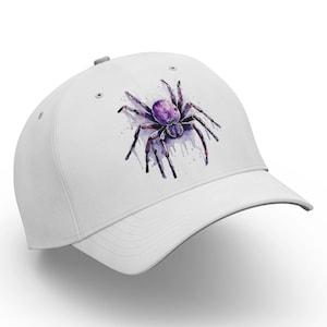 Watercolor Halloween Purple Spider PNG Clip Art, Tarantula, Violet ...