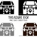 Treasure Chest SVG Treasure Chest PNG, Pirate, Scraps, Silhouette ...