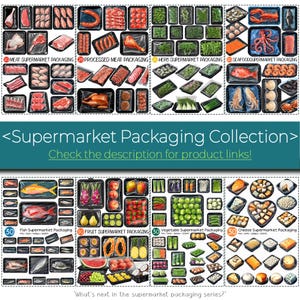 Fish Supermarket Packaging | Seafood Freshwater Plastic Tray Wrapped ...