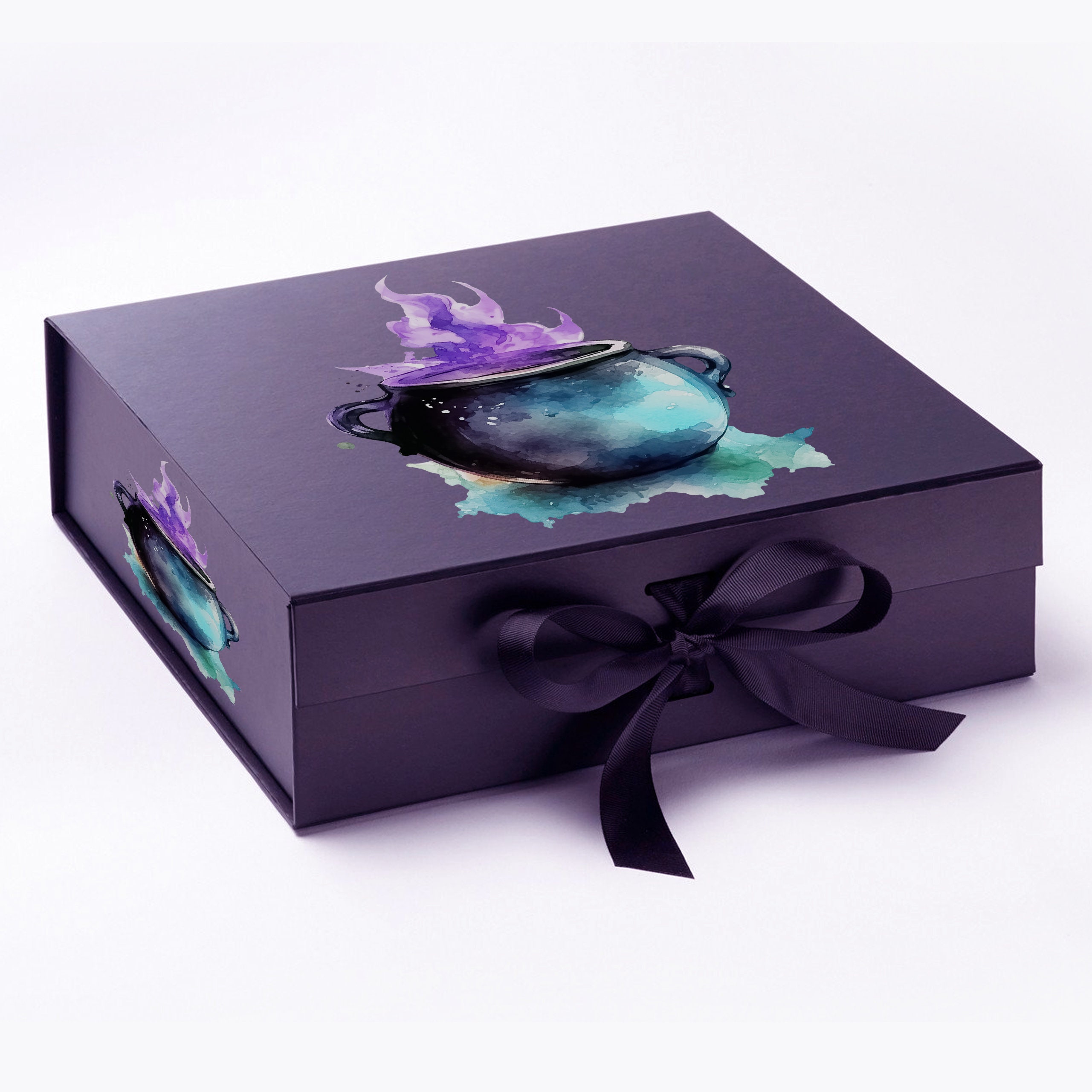 Watercolor Halloween Magic Cauldron PNG Clipart Magic Pot - Etsy