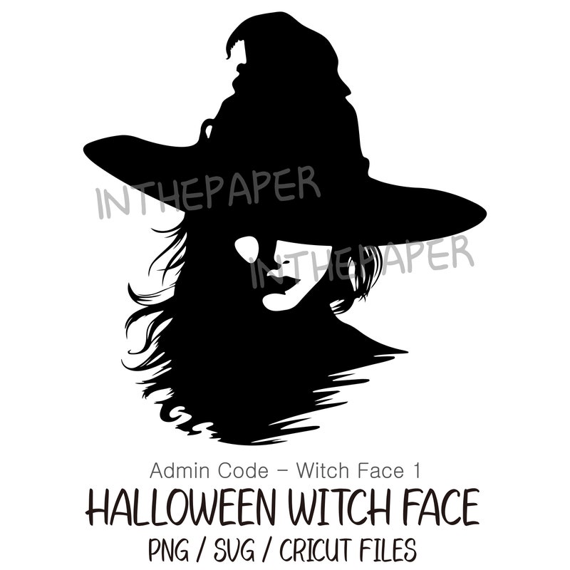 Witch Face Clip Art - Etsy