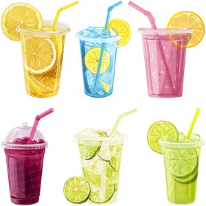 Summer Drink PNG | Fruit Smoothie Juice Clipart Coffee Bubble Milk Tea ...
