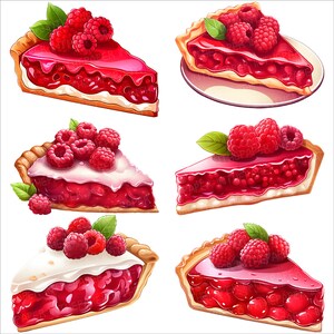 Raspberry Pie PNG | Fruit Dessert Clipart Sweet Bakery Bread Heart ...